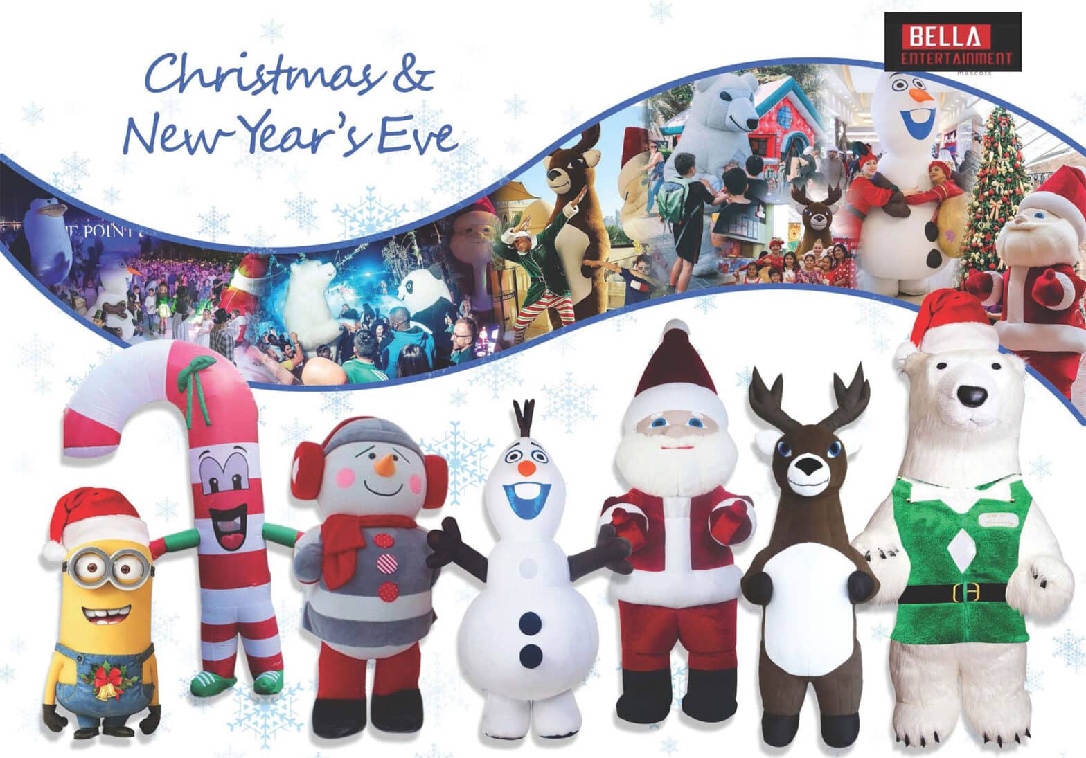 Hire Mascots in Dubai - Bella Entertainment Agency UAE