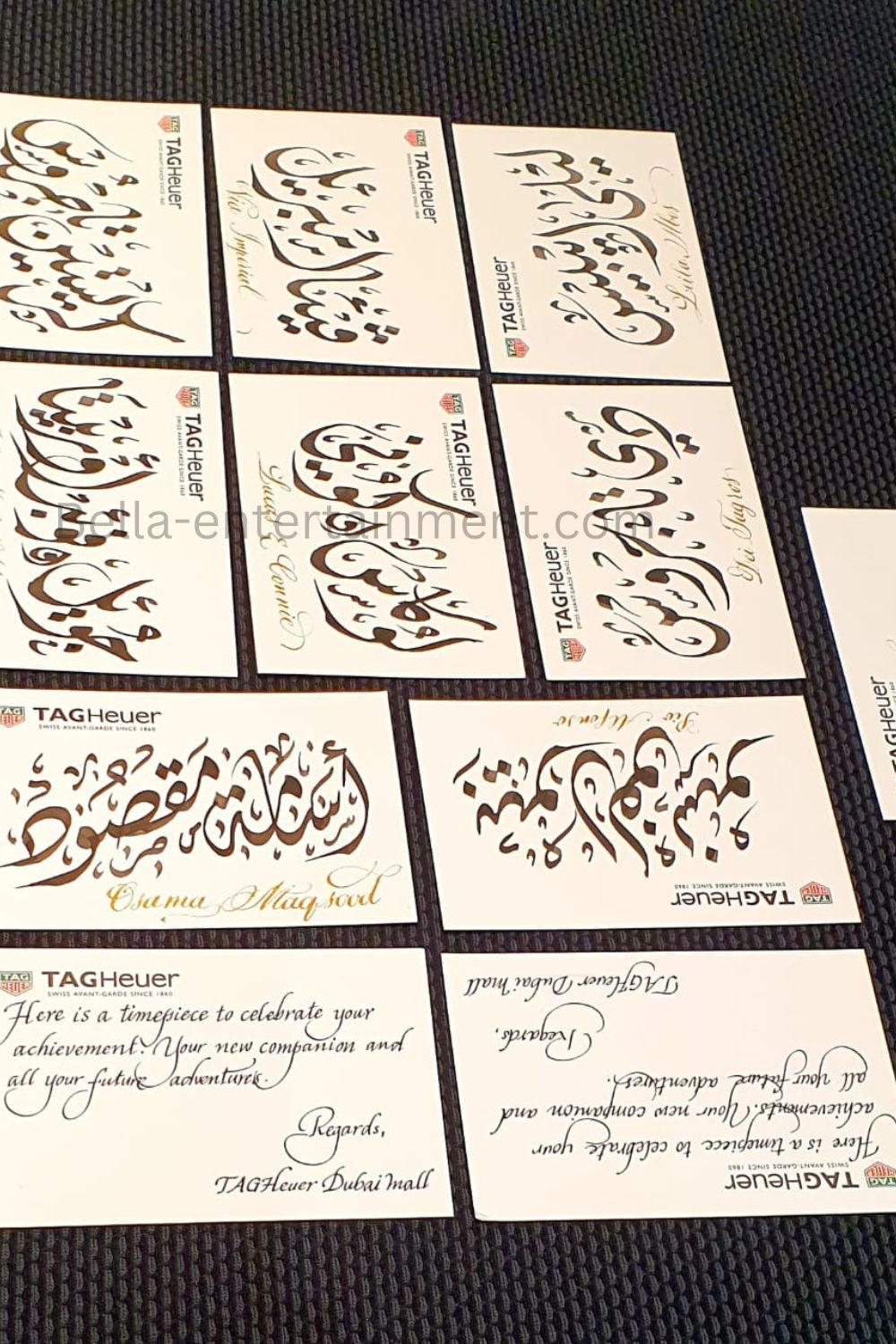 Arabic Calligraphy Artist in Dubai | Live Calligraphy for Events