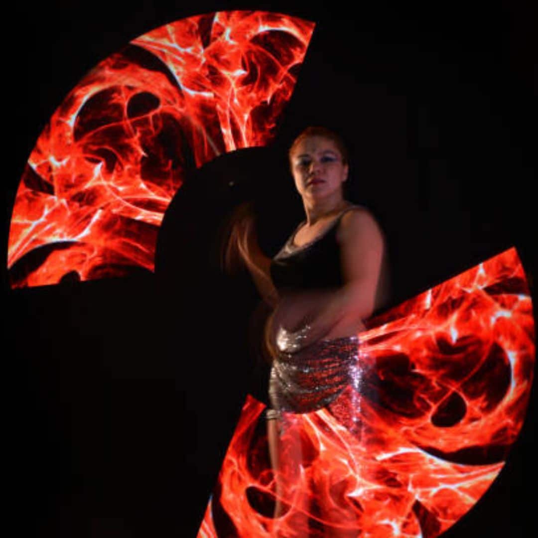 Hire Pixel Poi in Dubai and Abu Dhabi I Bella Entertainment