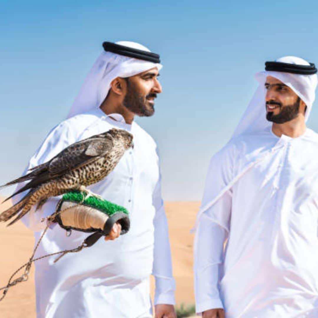 Hire Falcon Man in Dubai and Abu Dhabi I Bella Entertainment