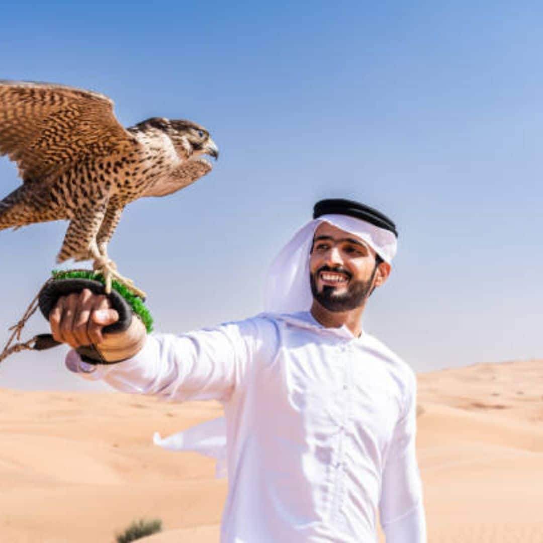 Hire Falcon Man in Dubai and Abu Dhabi I Bella Entertainment