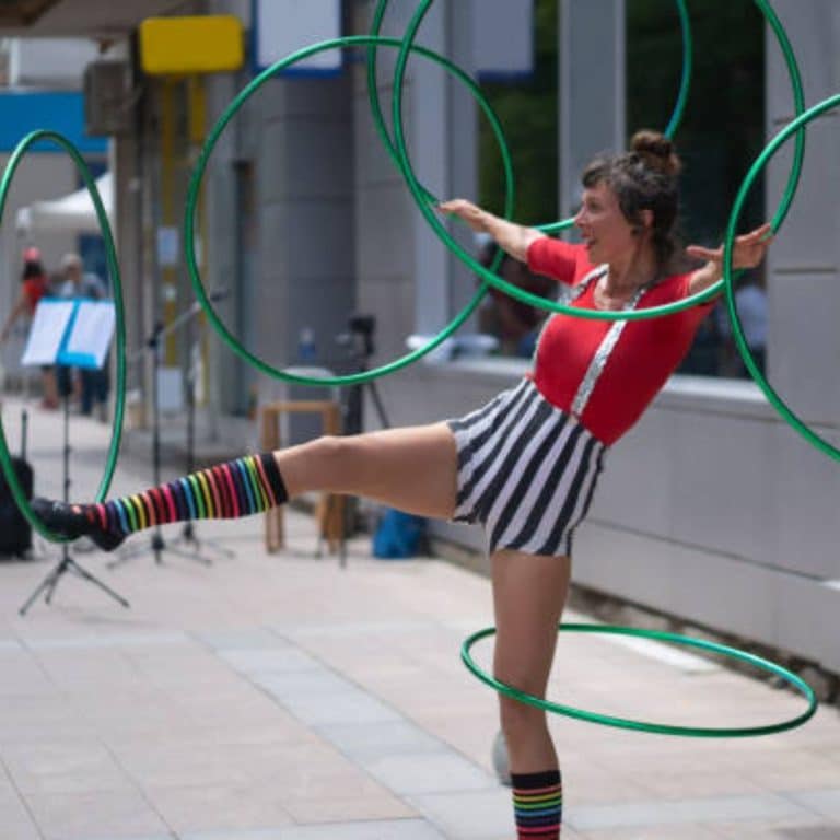 Hire Circus Hula Hoop Artist in Dubai I Bella Entertainment