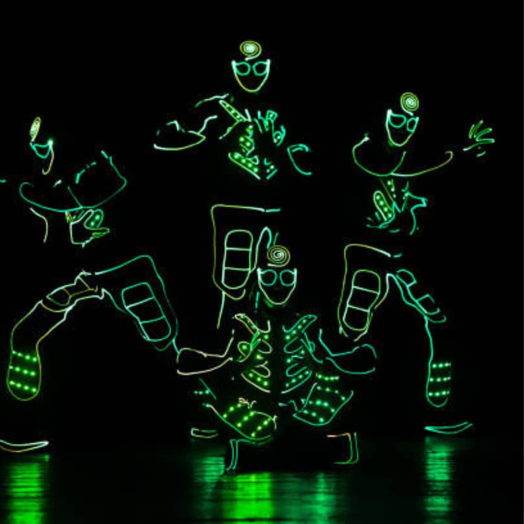 Hire LED Robot Dancers in Dubai and Abu Dhabi!